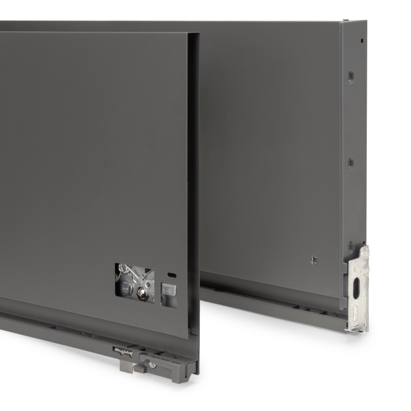 Emuca Cassetto esterno Vertex 60kg, altezza 242 mm, profondità 500 mm ...